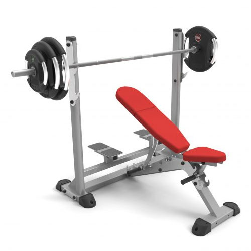 Indigo Adjustable Olympic Incline Bench | Strength | Benches | Racks
