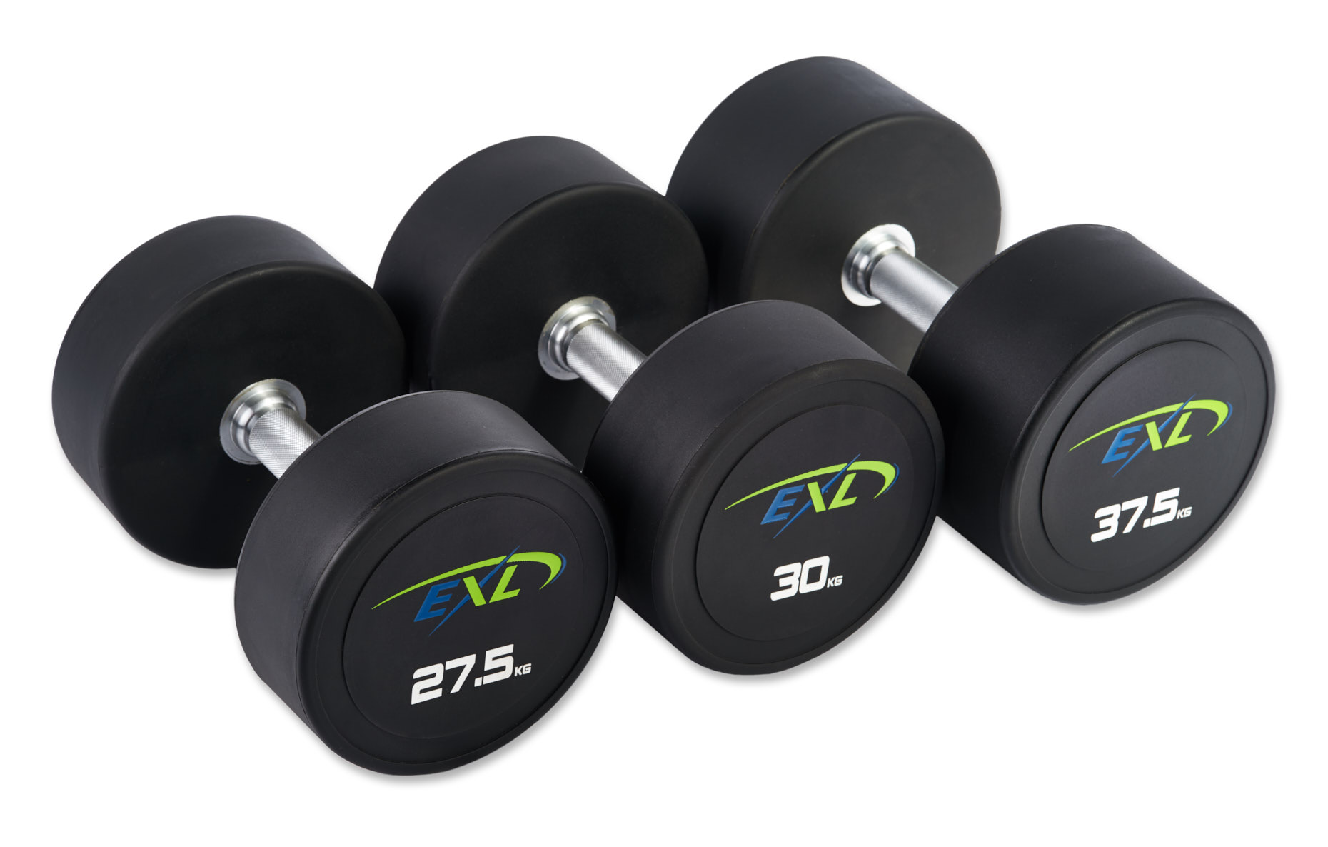 EXL 5kg 27 5kg Urethane Dumbbell Set Expert Leisure